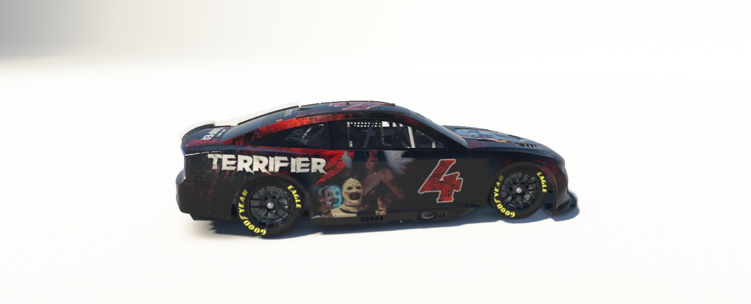 Terrifier sim stamp no number by Patrick Mitrevics - Trading Paints