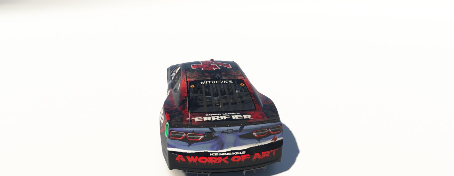 Terrifier sim stamp no number by Patrick Mitrevics - Trading Paints