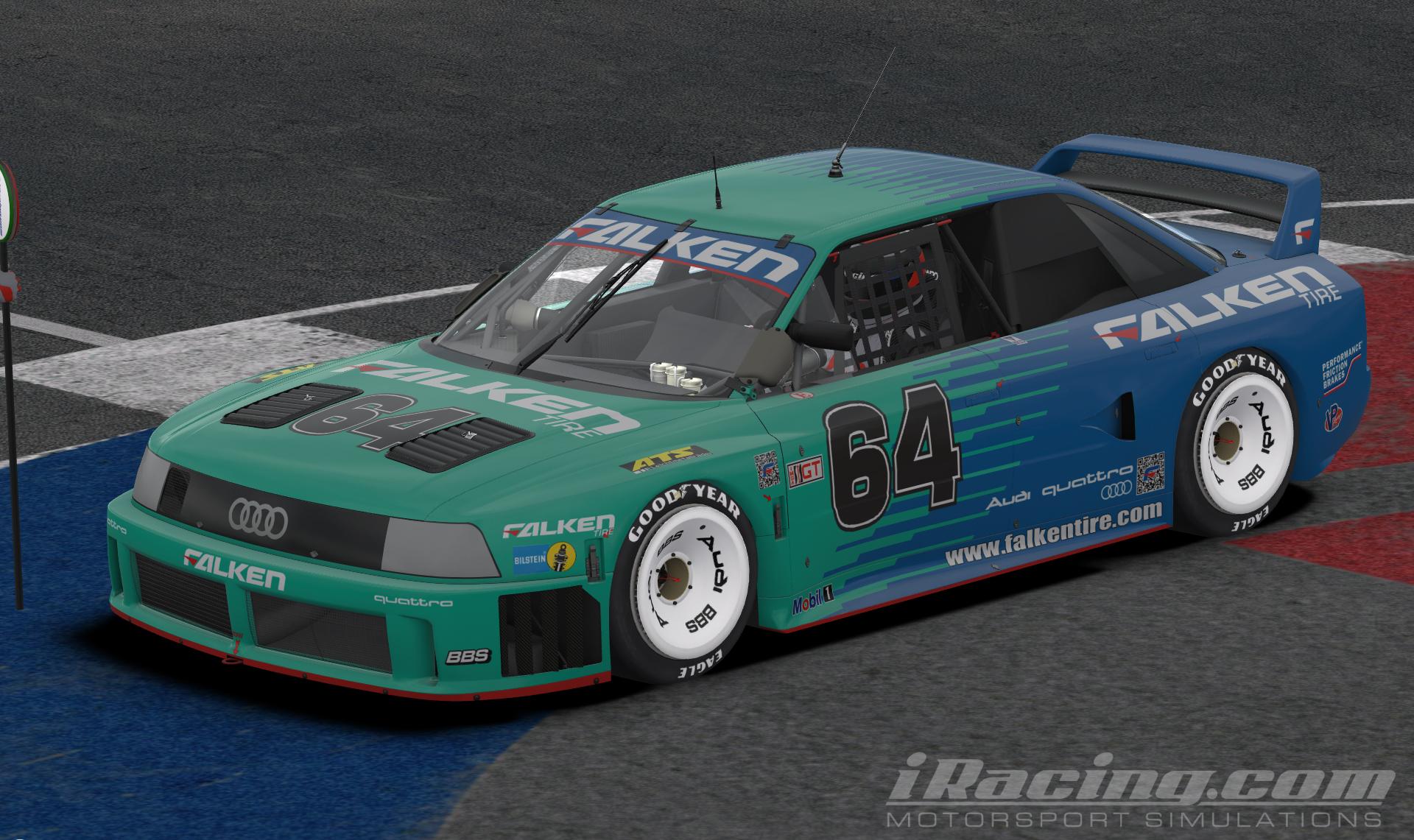 Falken Audi 90 GTO by David ter Stal - Trading Paints