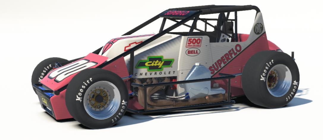 Superflo "Days of Thunder" by Joe Cowin - Trading Paints