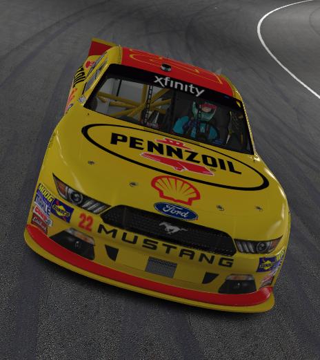Pennzoil Xfinity Ford Mustang by Allen M. - Trading Paints