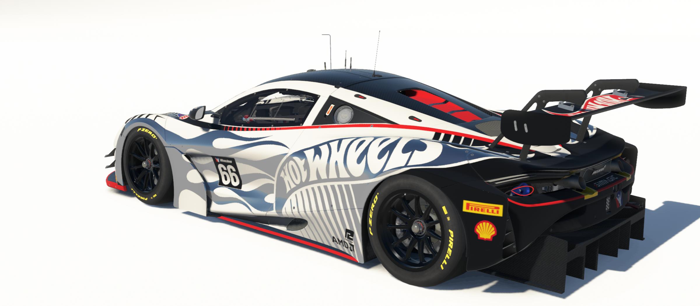 White hot wheels 720S by Paul O’Mally - Trading Paints