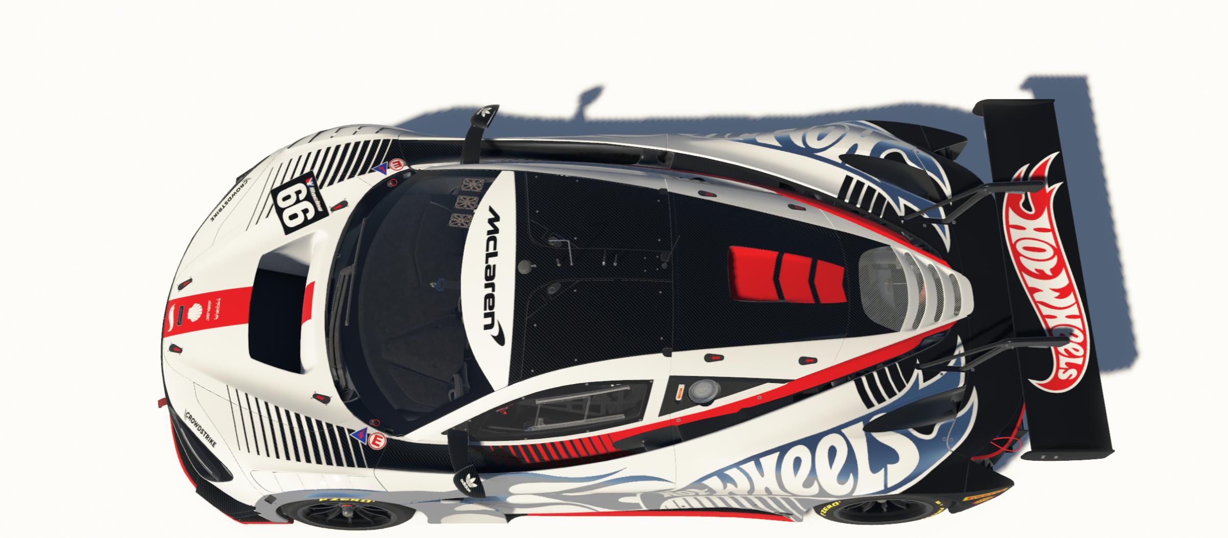White hot wheels 720S by Paul O’Mally - Trading Paints