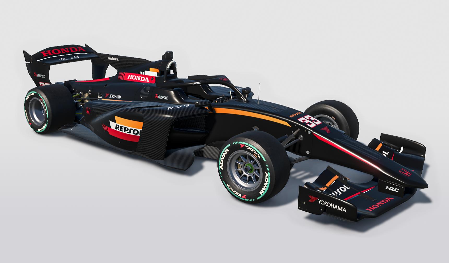 repsol honda SF23 matte black carbon by Daniel B. - Trading Paints
