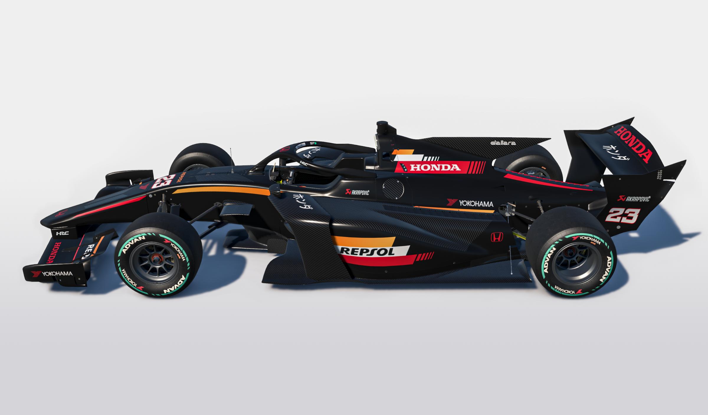 repsol honda SF23 matte black carbon by Daniel B. - Trading Paints