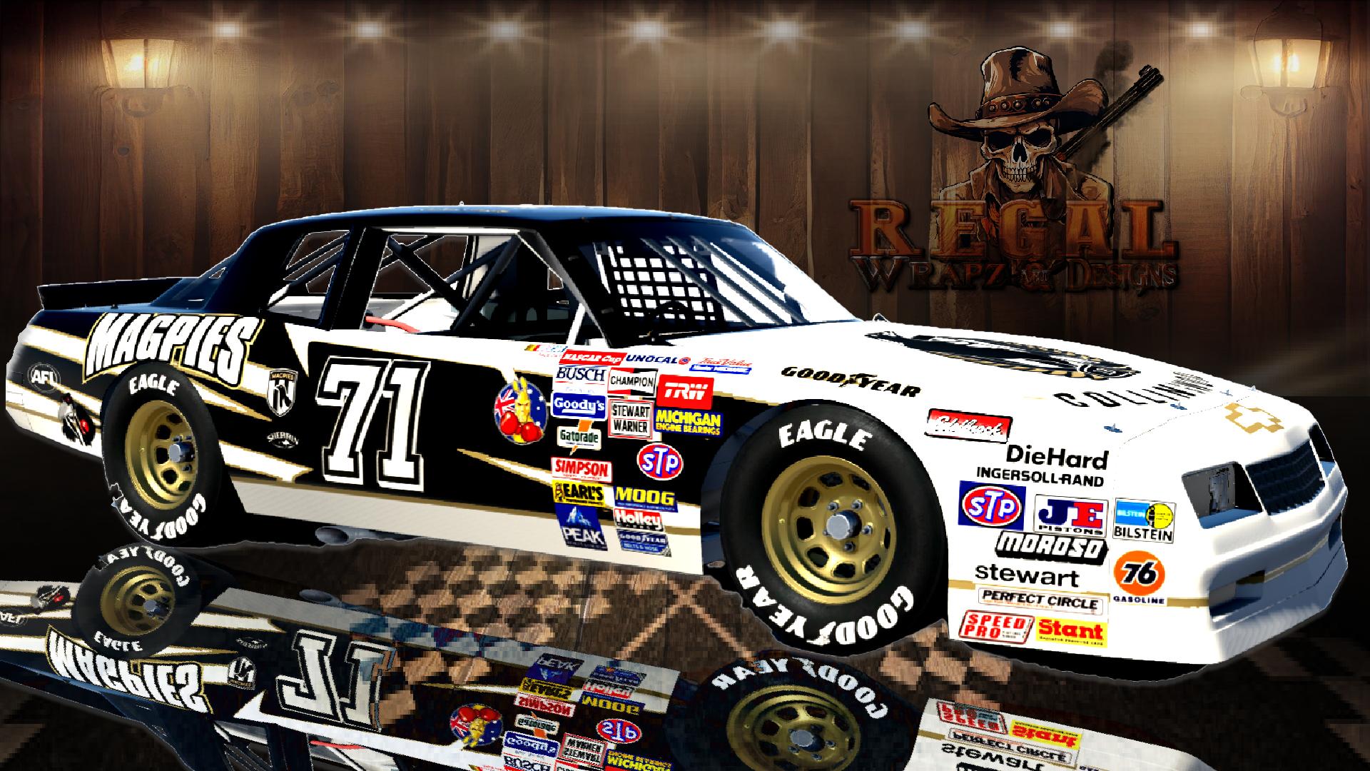 Graham Connolly Sim Stamped Magpie 87 by Adam F. - Trading Paints