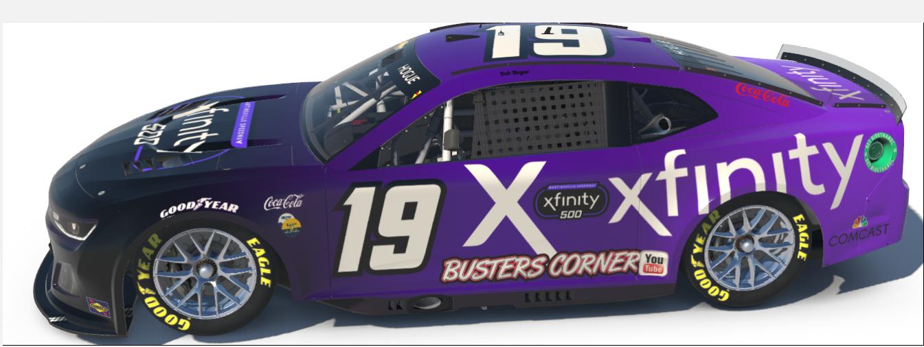Purple Xfinity by Bob Hogue - Trading Paints