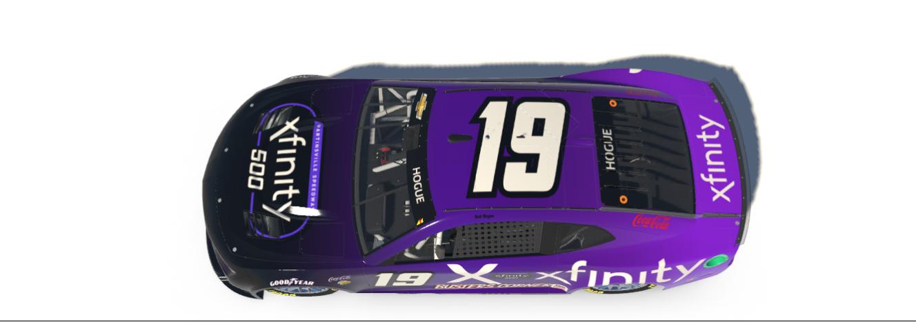 Purple Xfinity by Bob Hogue - Trading Paints