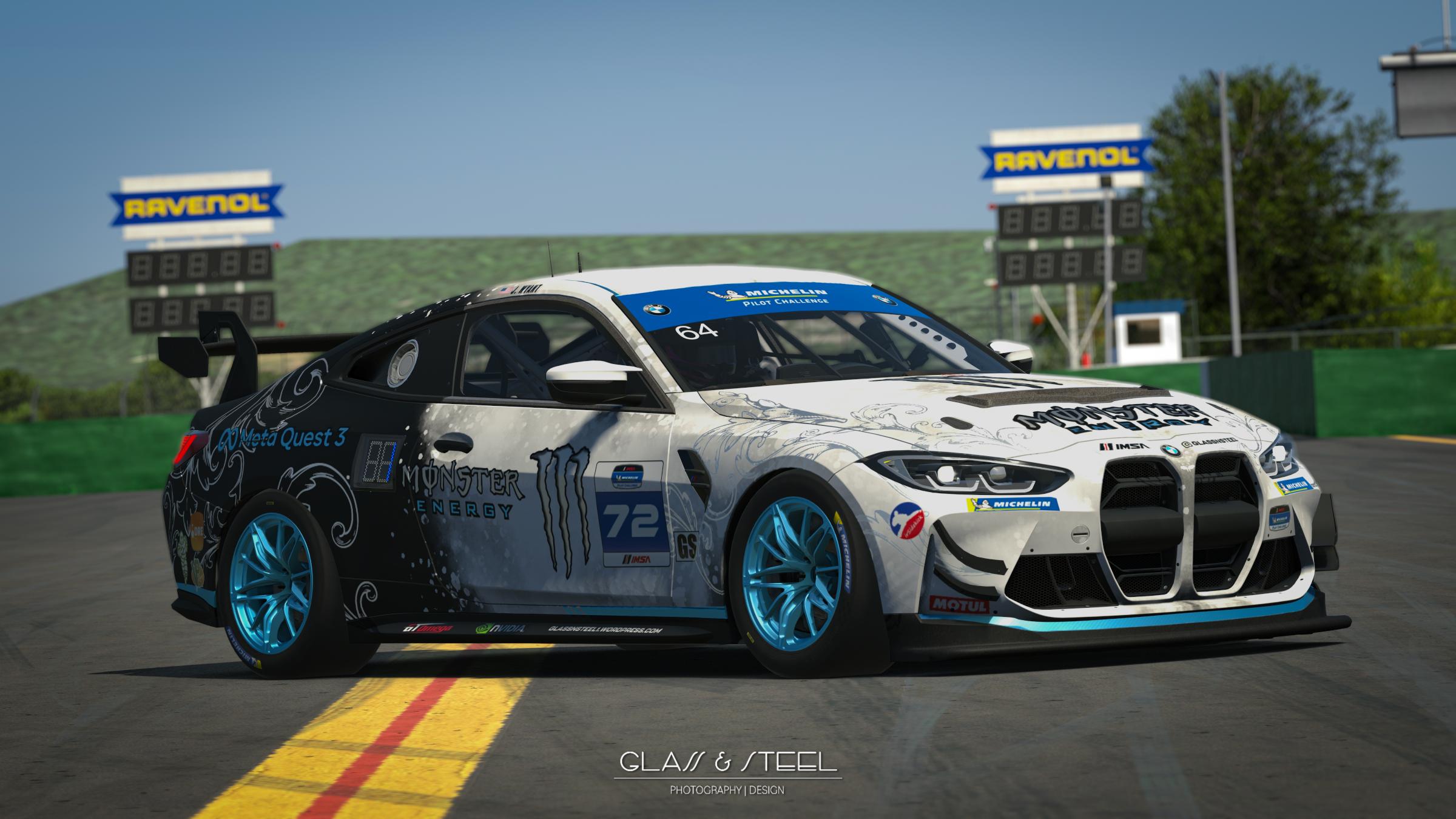 [COMMISSION] Monster Ultra BMW M4GT4 EVO by Jason C Lin - Trading Paints