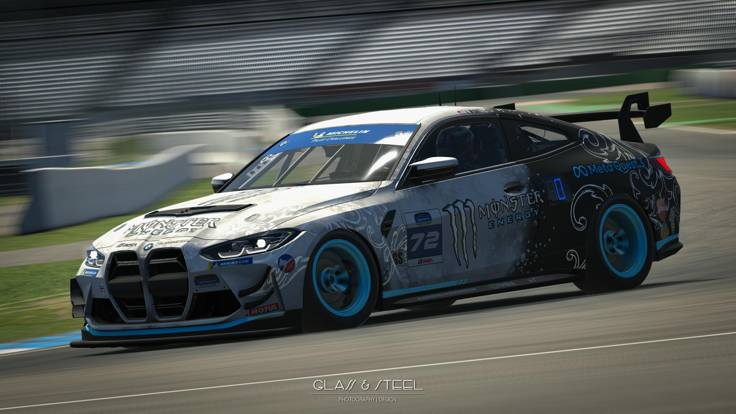 [COMMISSION] Monster Ultra BMW M4GT4 EVO by Jason C Lin - Trading Paints