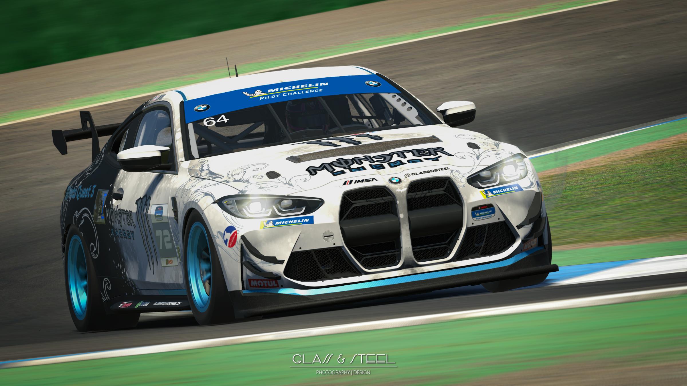 [COMMISSION] Monster Ultra BMW M4GT4 EVO by Jason C Lin - Trading Paints