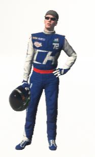 2024 CortHansen 72 Firesuit Ford by Cort Hansen - Trading Paints