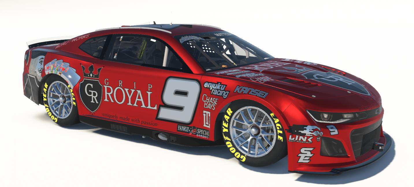 Grip Royal Red by Sean Matteson - Trading Paints