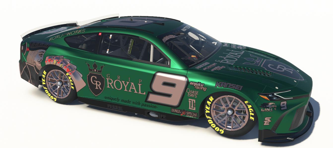 Grip Royal Green/Copper by Sean Matteson - Trading Paints