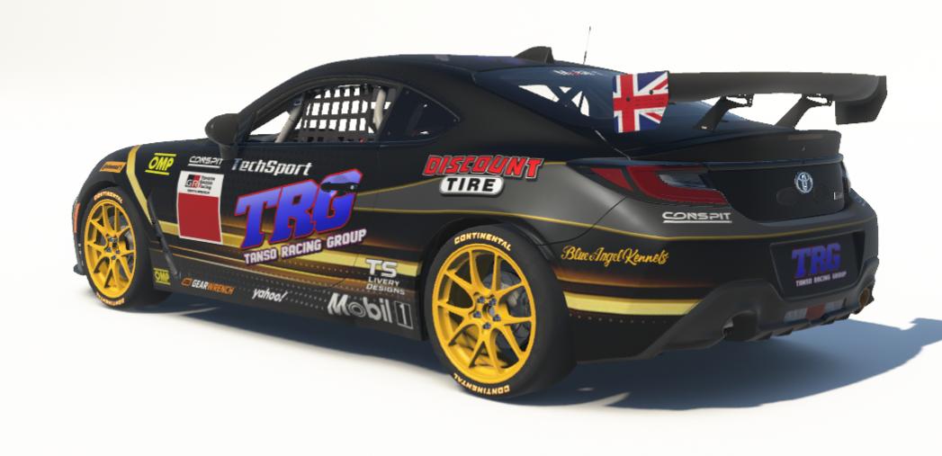 TVG TANSO team UK car black UK copy by Terry Atkinson - Trading Paints