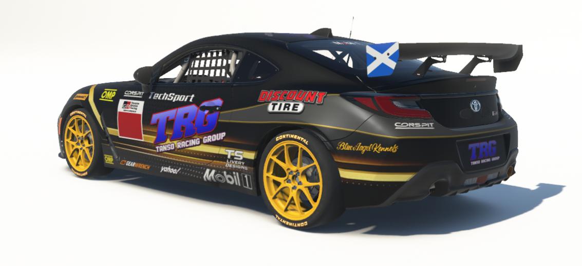 TVG TANSO team UK car black scottish copy by Terry Atkinson - Trading ...