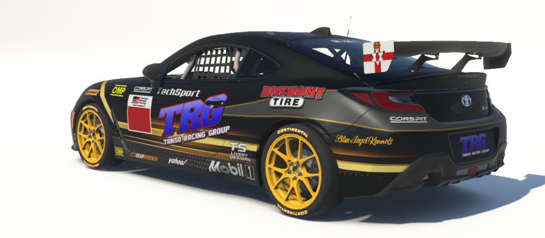 TVG TANSO team UK car black irl copy by Terry Atkinson - Trading Paints