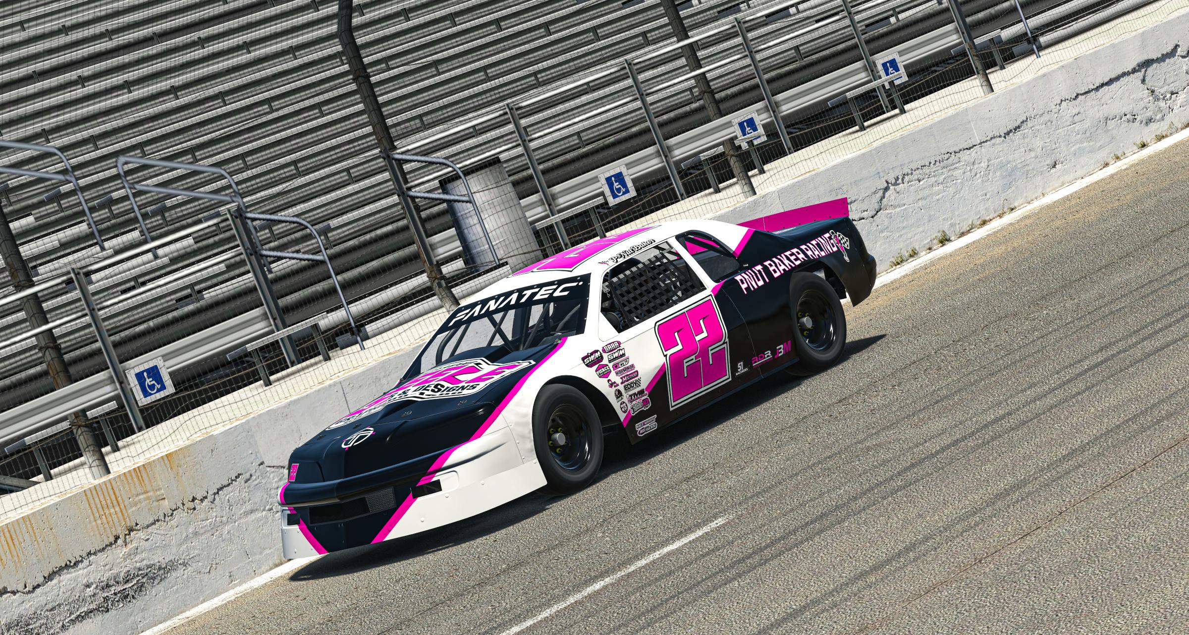 Adam Baker-#22 by Michael J. Steele - Trading Paints