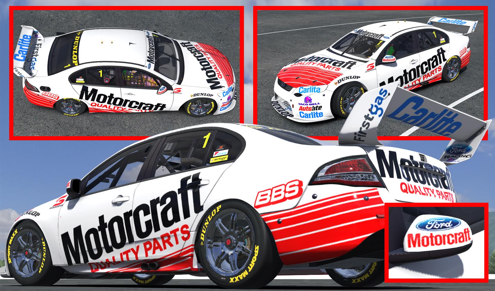 Ford V8sc 2014 Motorcraft by Clyde Coman - Trading Paints