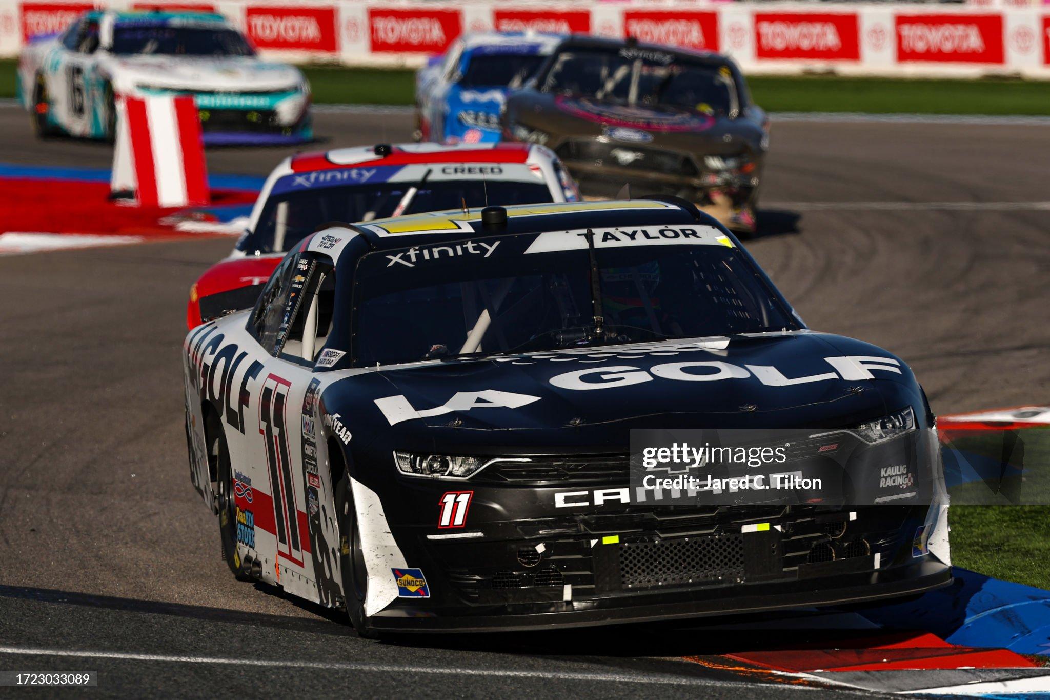 Jordan Taylor #11 LA Golf 2023 NASCAR Xfinity Series With Custom Number ...