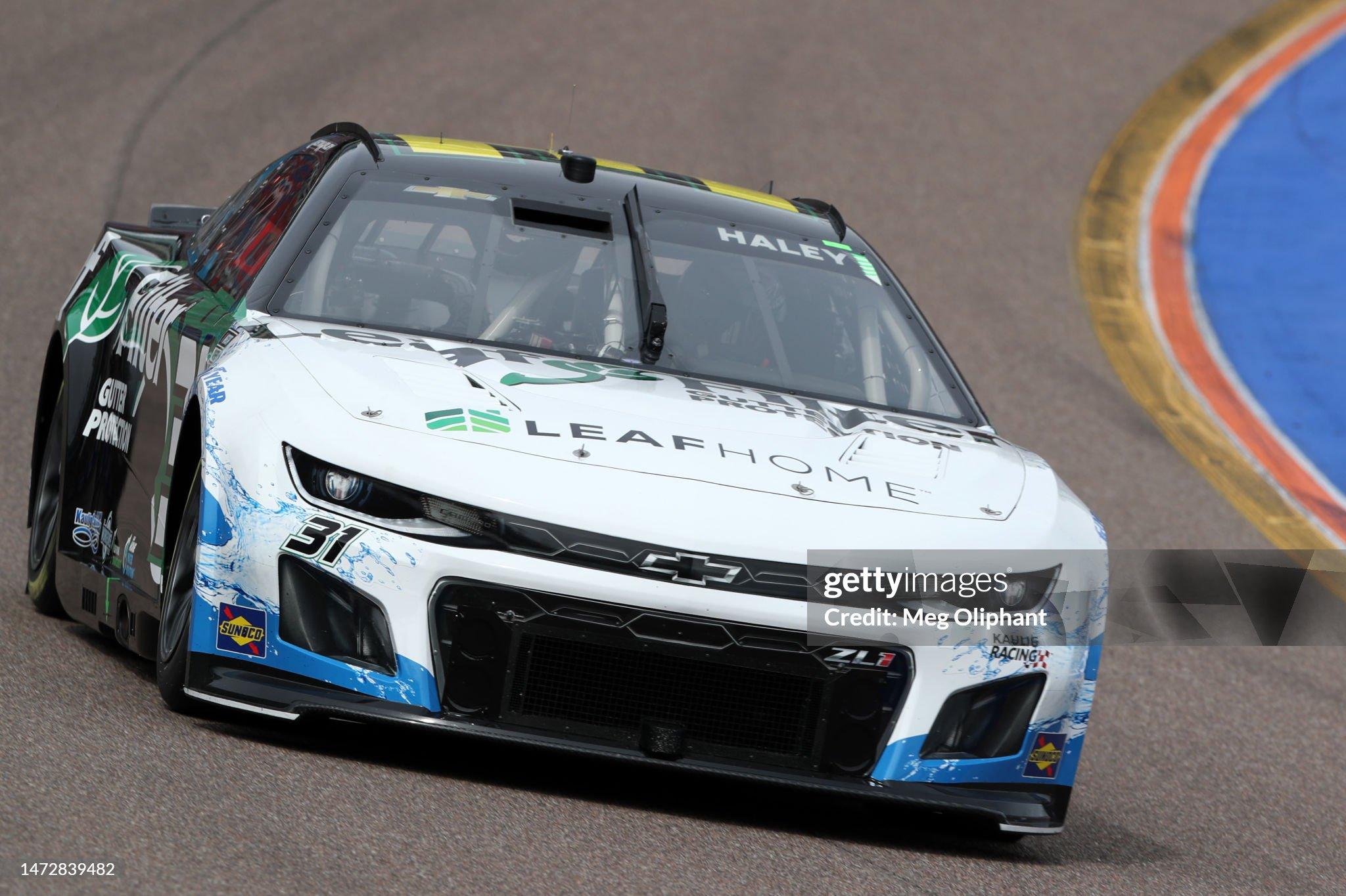 Justin Haley #31 Leaf Filter 2023 NASCAR Cup Series With Custom Number ...