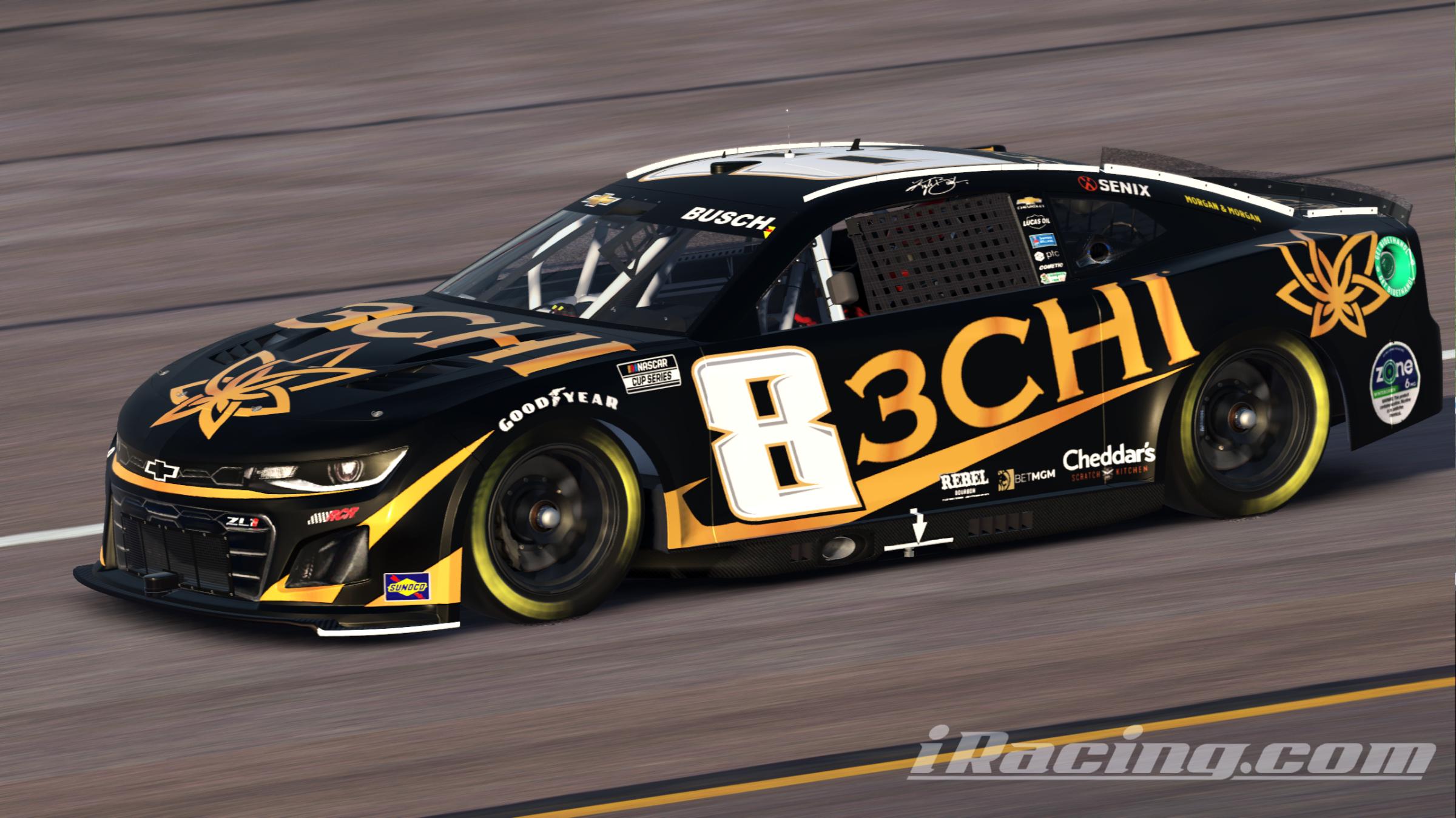 Kyle Busch 2024 3CHI (Custom #) by Gary P. - Trading Paints