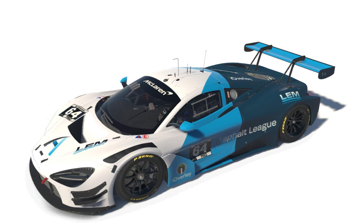 Leading Edge Motorsports McLaren by Jordan Brubaker - Trading Paints