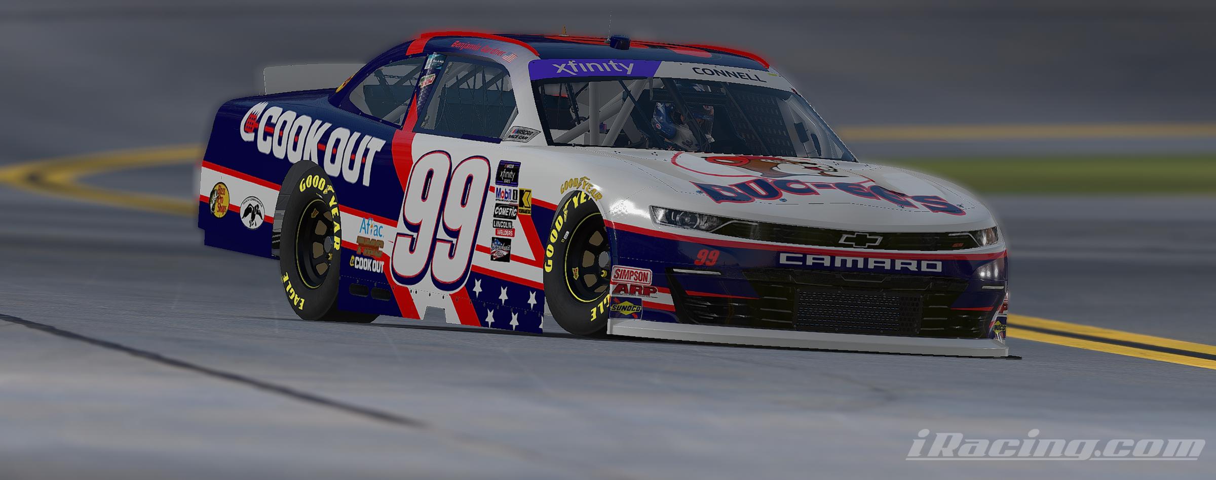 Patriotic Bucees 99 by Jackson Connell - Trading Paints