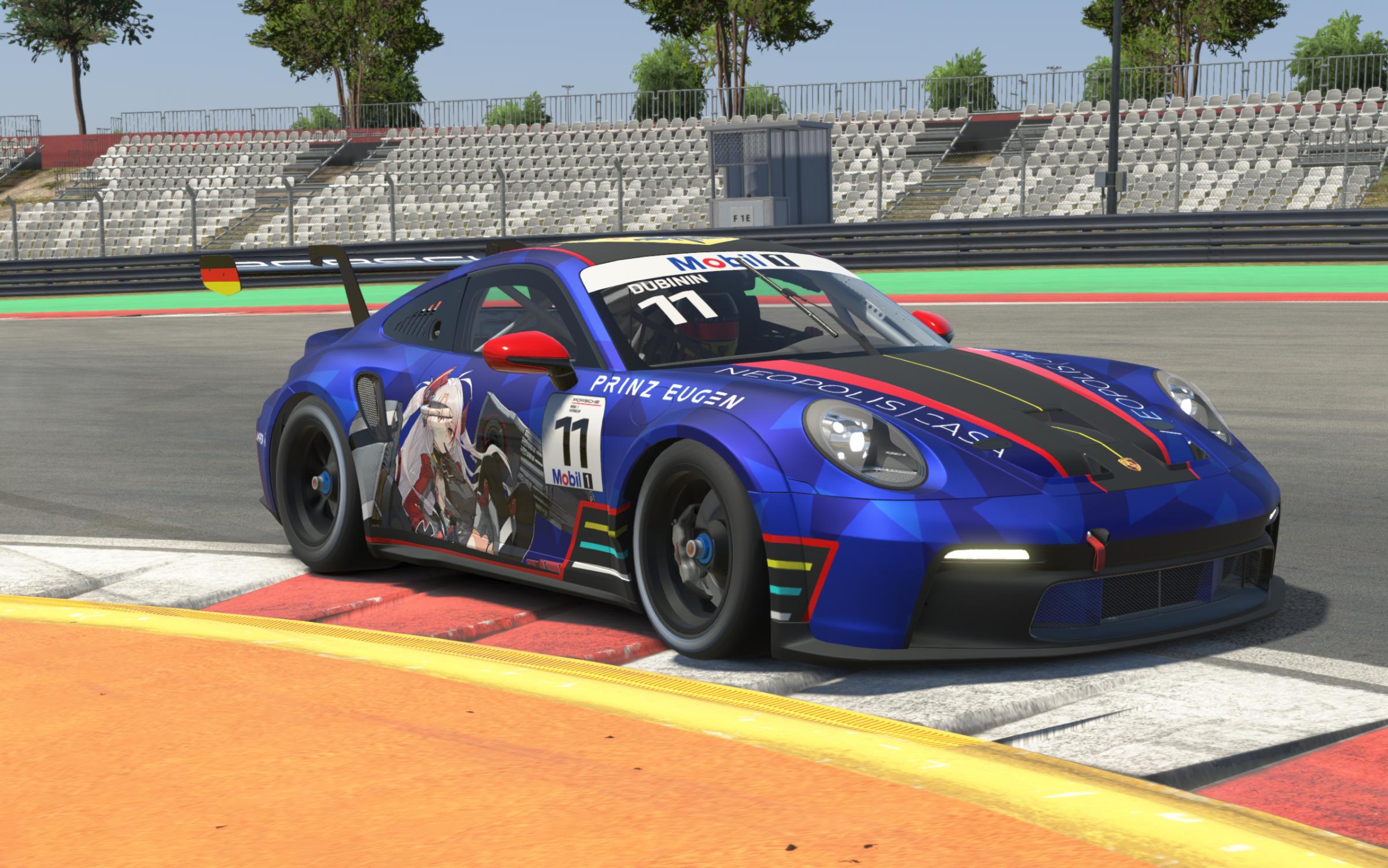 Prinz Eugen Racing Porsche 911 GT3 Cup (992) by Nikita Dubinin2 ...