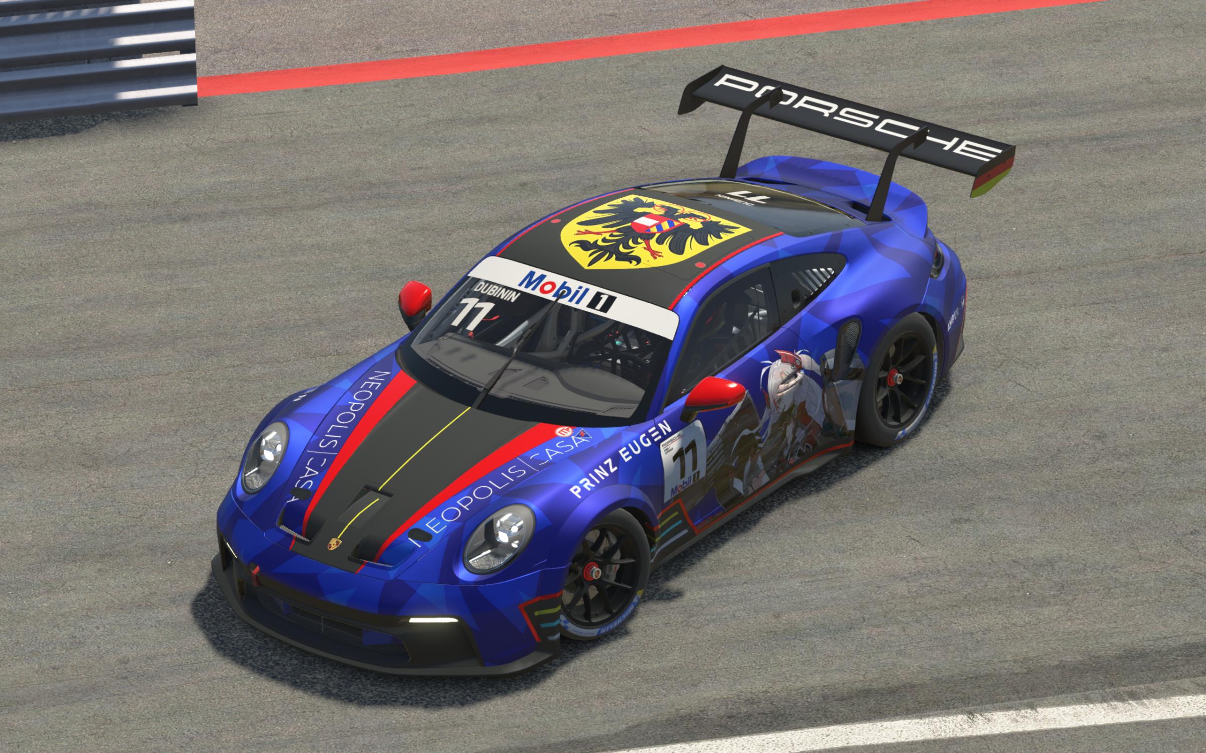 Prinz Eugen Racing Porsche 911 GT3 Cup (992) by Nikita Dubinin2 ...