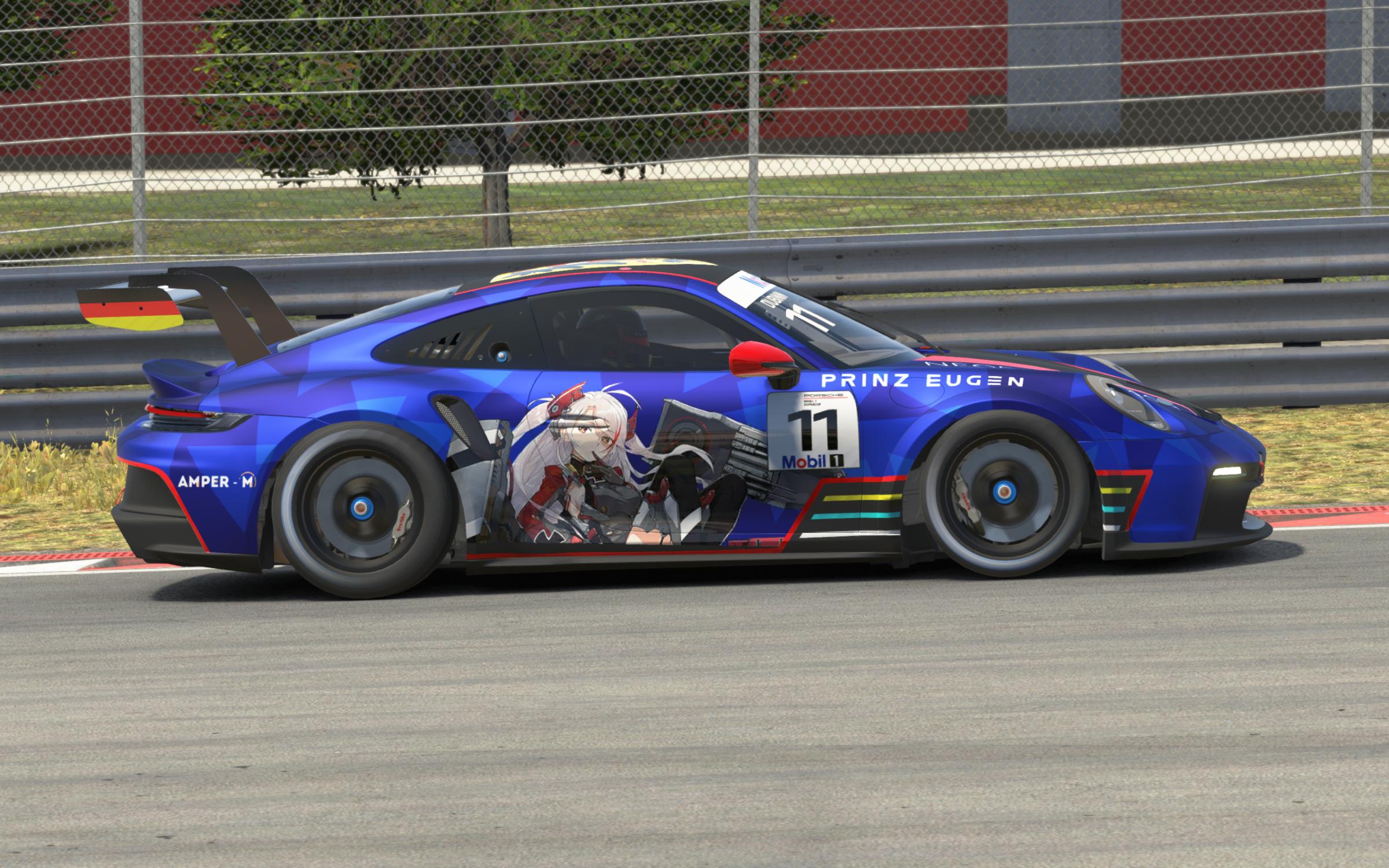 Prinz Eugen Racing Porsche 911 GT3 Cup (992) by Nikita Dubinin2 ...