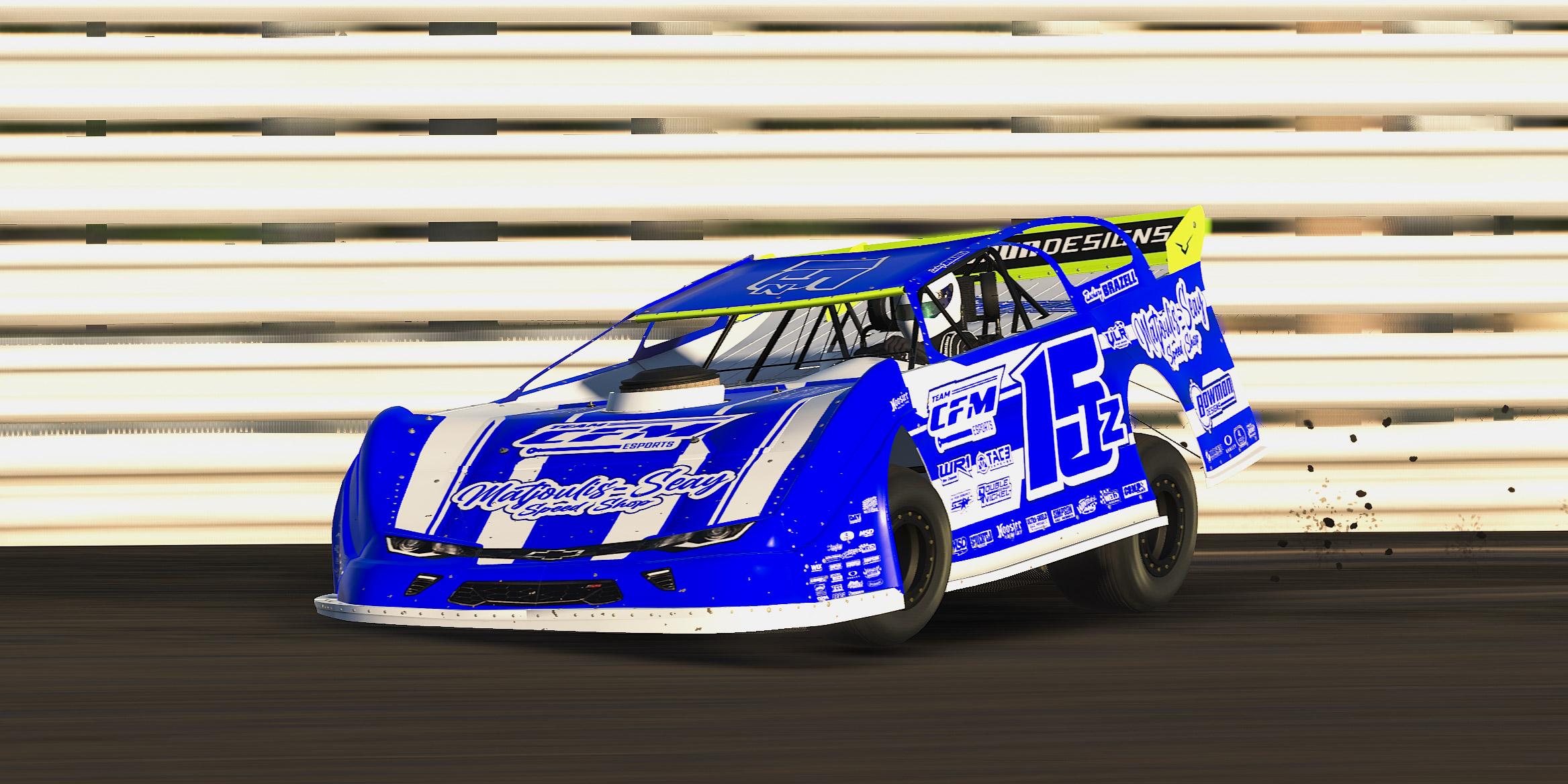 Zach Brazell Dirt Late Model: Bowman Designs by Tyler Bowman4 - Trading ...