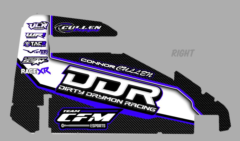 Connor Cullen Purple White Carbon Fibre DM by Connor Cullen - Trading ...