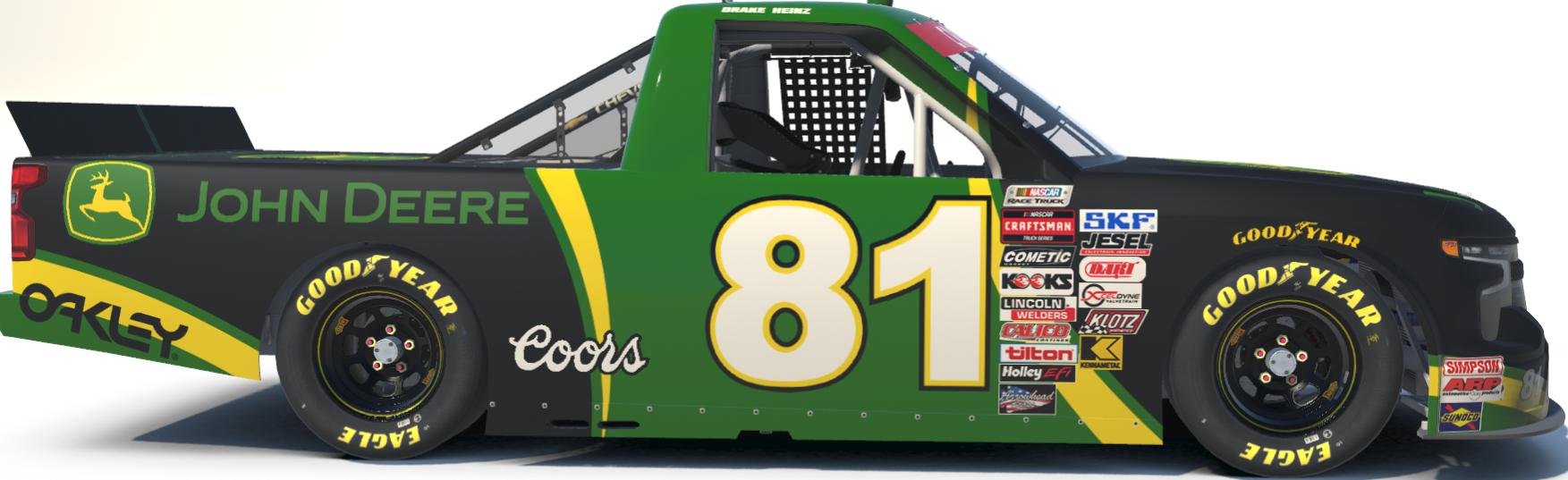 John Deere Silverado by Drake Heinz - Trading Paints