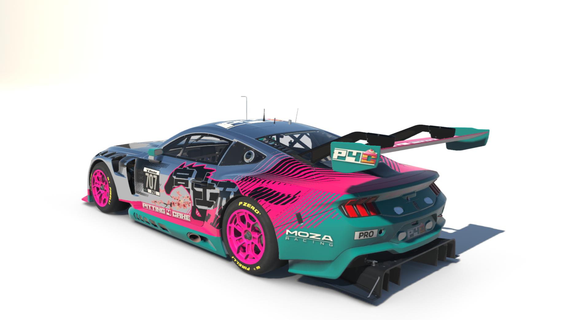 Pitting 4 Cake Fuji Ford Mustang GT3 by Mike Lofquist2 - Trading Paints