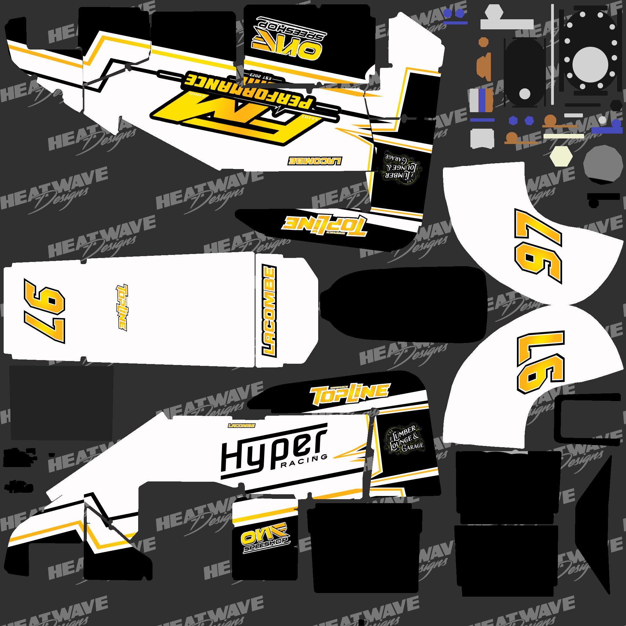 Kash Lacombe midget by Justin Lemon - Trading Paints