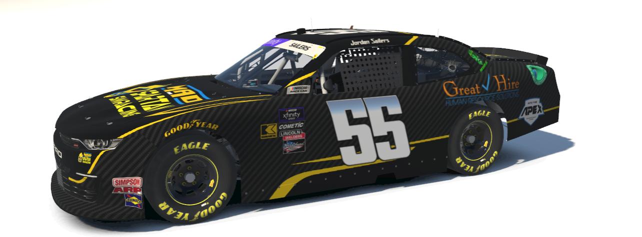 Mad Spartan Sim Racing Xfinity by Jordan S. - Trading Paints
