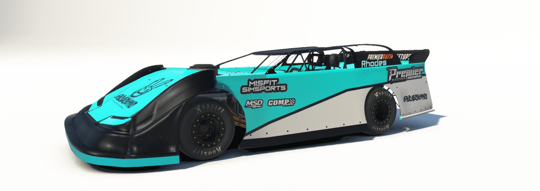 Brant Rhodes Late Model by Robert Charette - Trading Paints