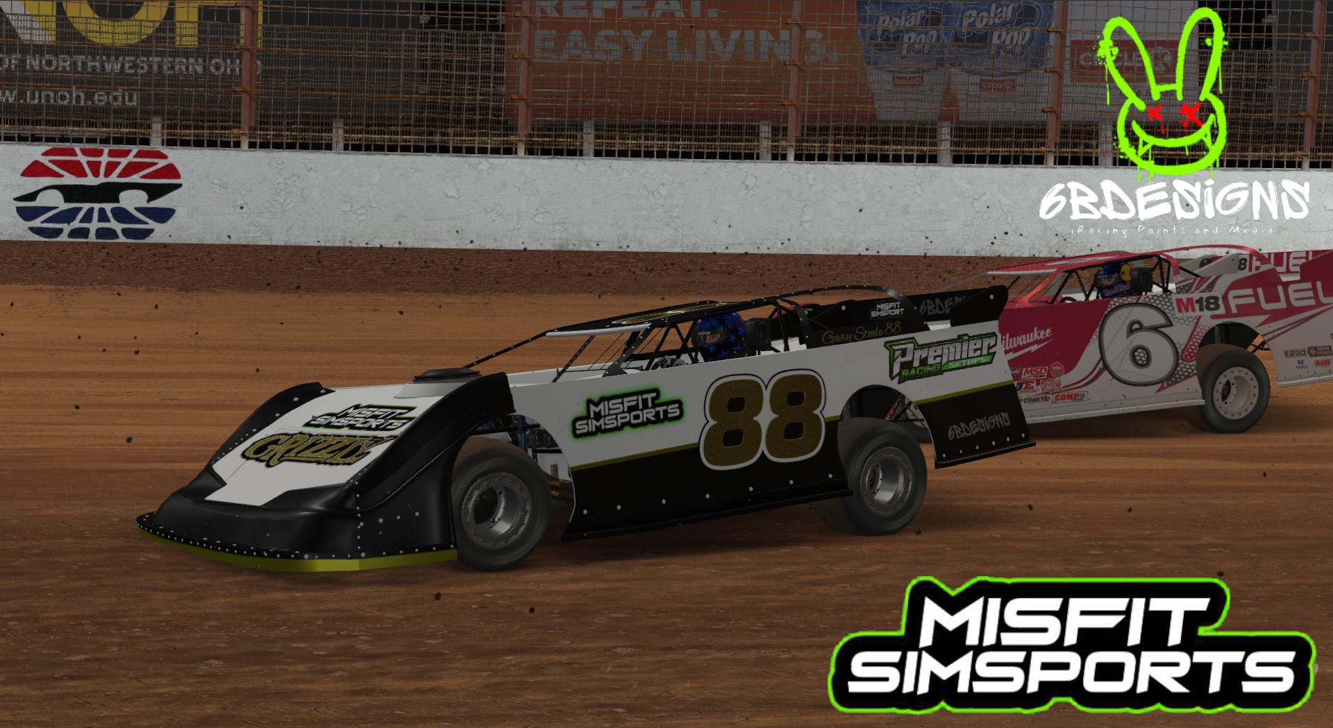 Gary Steele Late Model by Robert Charette - Trading Paints