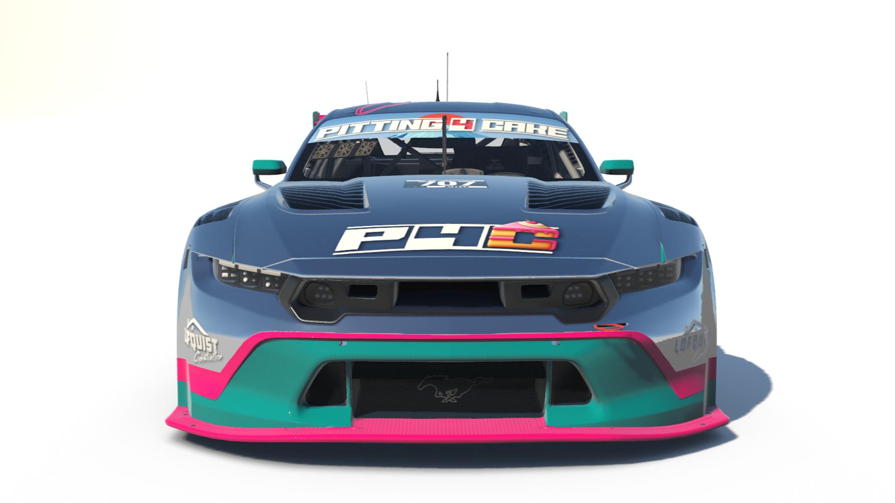 Pitting 4 Cake Fuji 8 Hour Ford Mustang GT3 by Mike Lofquist2 - Trading ...