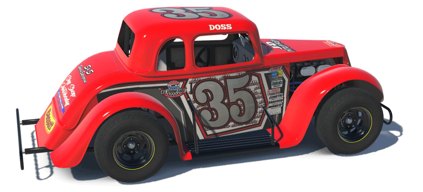 Jeremy Doss Legend #35 by Aiden Kizer - Trading Paints