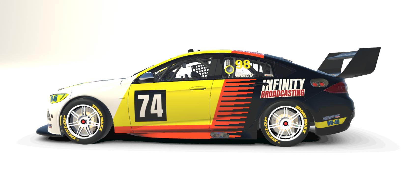 #74 Infinity Motorsport Bathurst Retro Livery by Hamish Munro - Trading ...