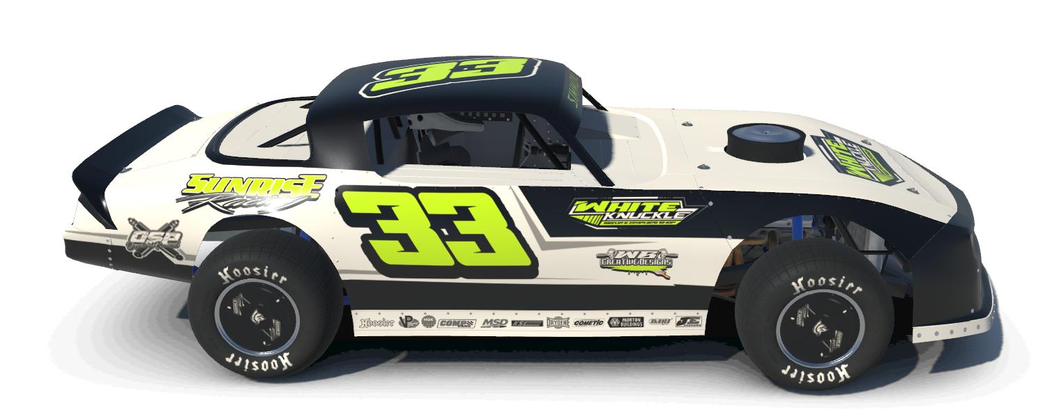 Dillon Simmons BLK WHT YLW DSS by Wade B. - Trading Paints