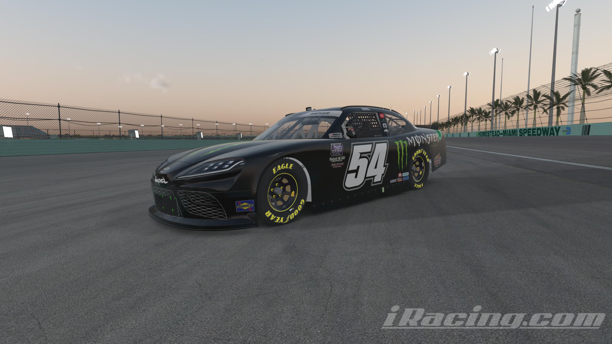 Monster Energy Supra - Dash Series by Tyler B. - Trading Paints