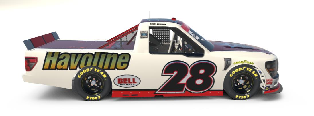 havoline chrome #28 by Dave S. - Trading Paints