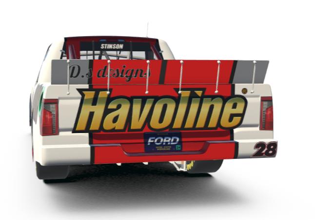 havoline chrome #28 by Dave S. - Trading Paints