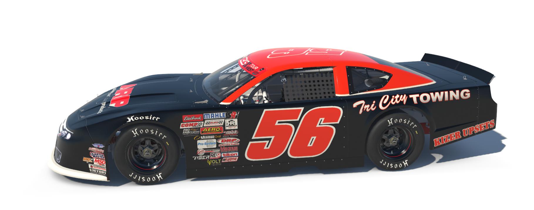 Jacob Bishop Late Model by Aiden Kizer - Trading Paints