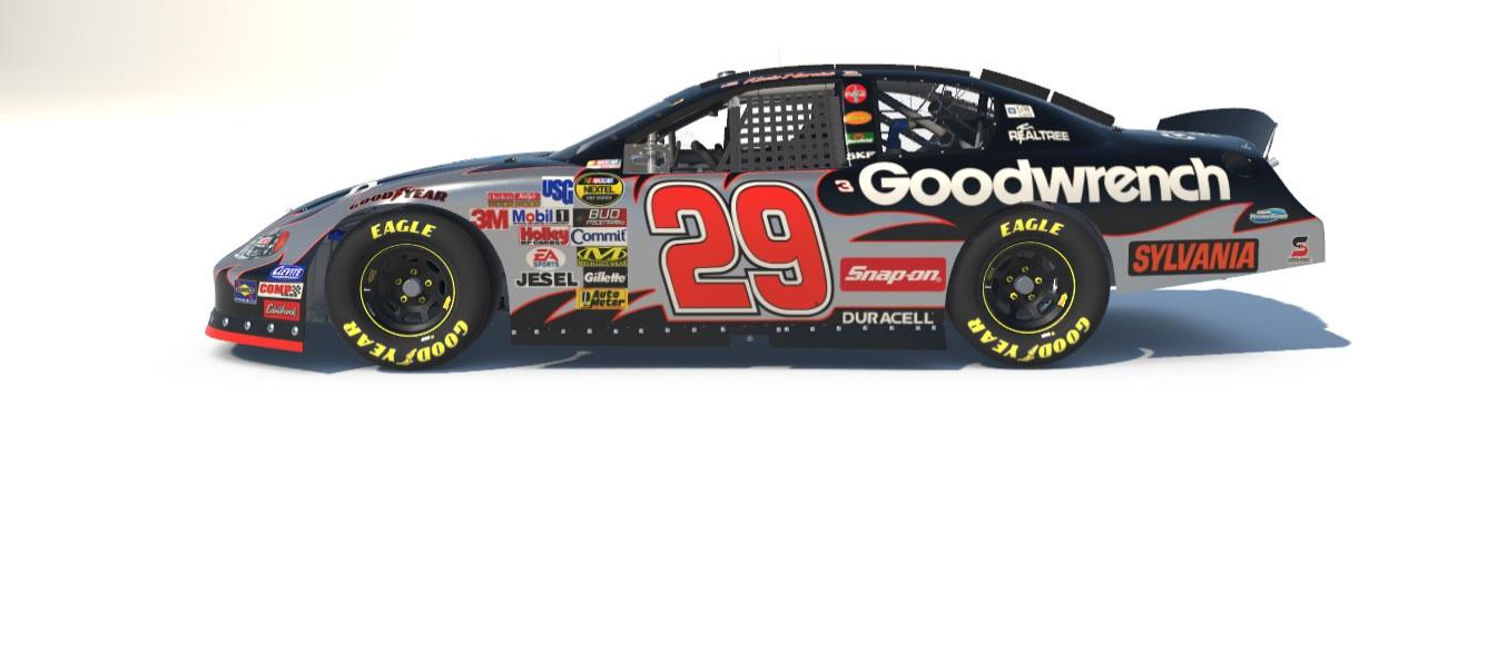 #29 Kevin Harvick 2005 GM Goodwrench Chevrolet Monte Carlo Sim Stamped ...