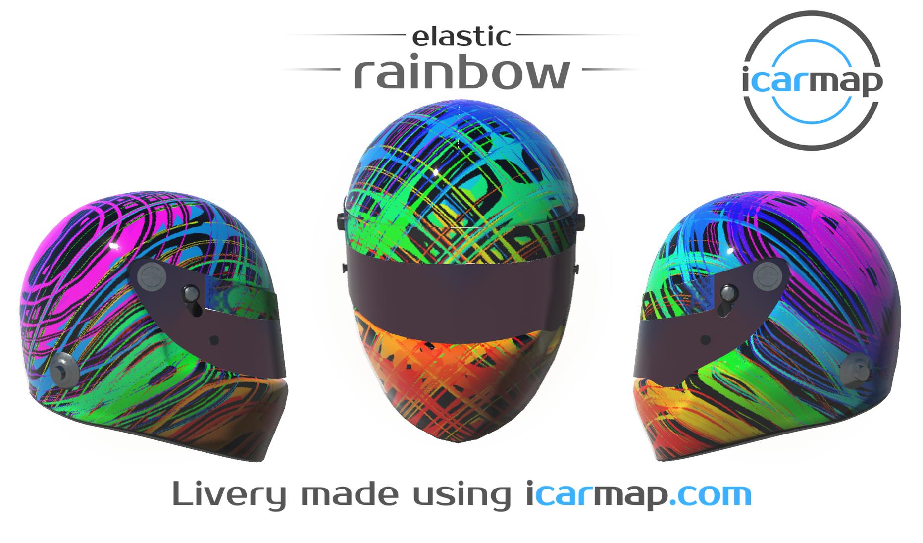 Elastic - Rainbow (Helmet) by Will M. - Trading Paints