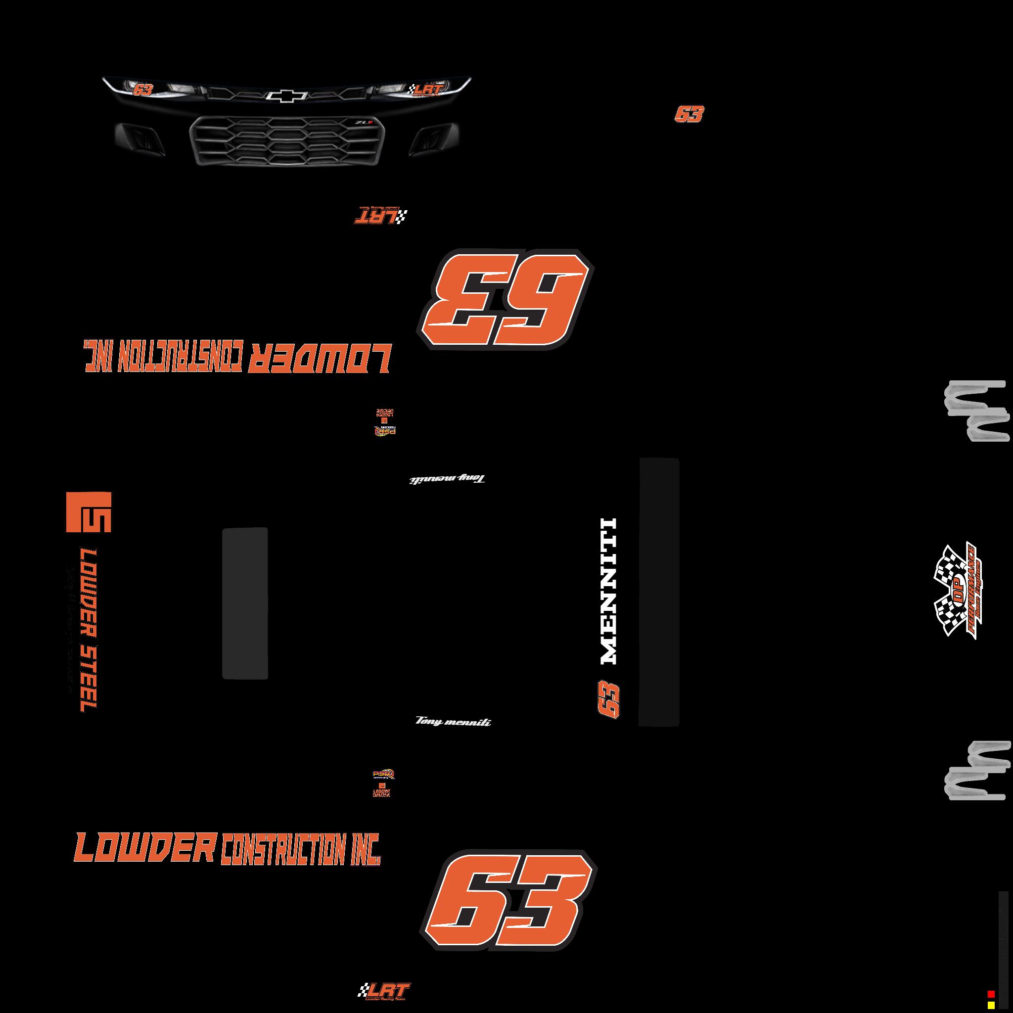 #63 Tony Menniti LM by Rylan Lowder - Trading Paints